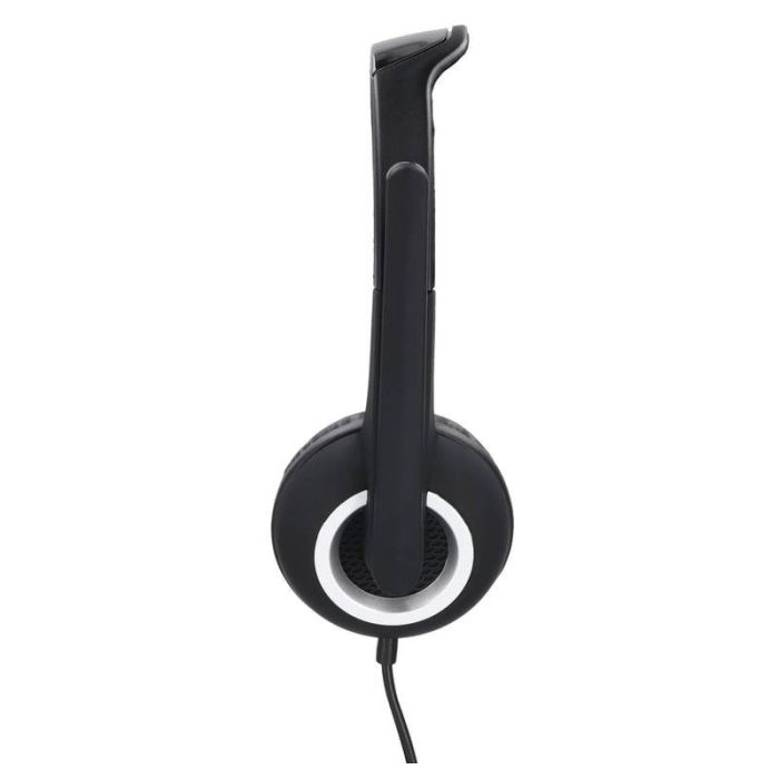 Micro Casque Filaire HAMA PC Office HSUSB250 - Noir