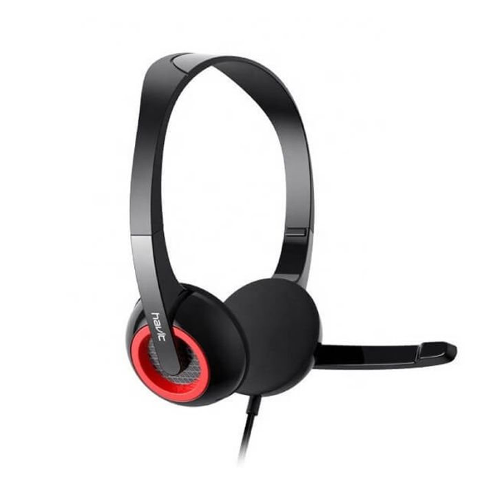 Micro Casque Filaire HAVIT H202D - Noir