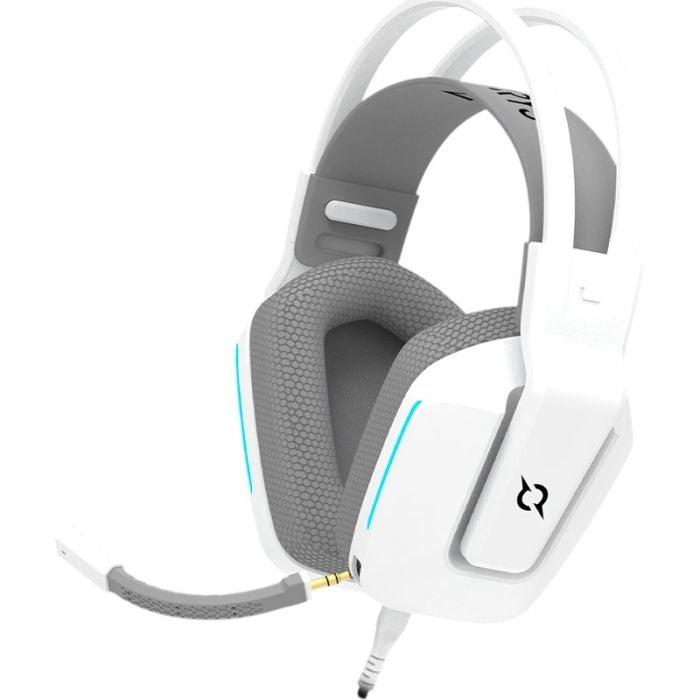 AQIRYS ALYA Blanc: Micro Casque Gamer RVB son stéréo 3D Filaire