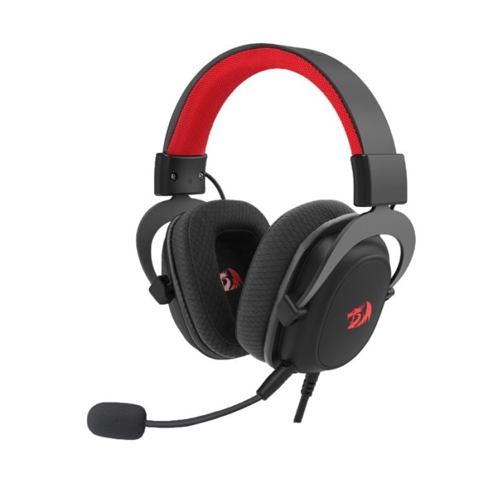 Micro Casque Noir Gamer Filaire REDRAGON H510 ZEUS LITE