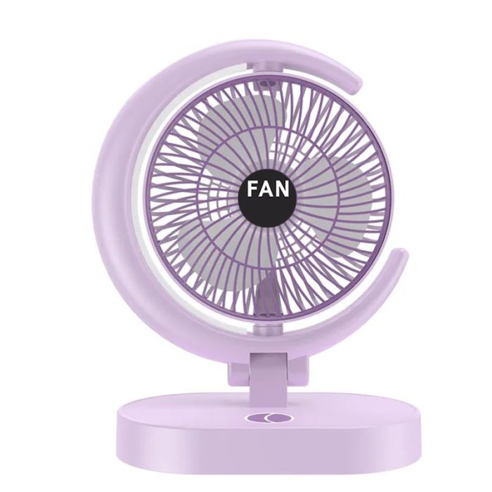 Mini Ventilateur de bureau Rechargeable SM-FAN - Violet