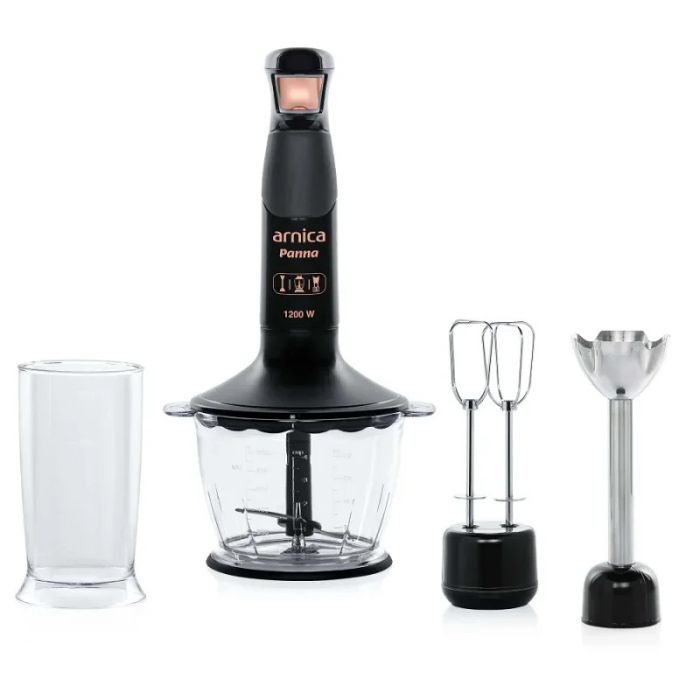 Mixeur Plongeant 3En1 ARNICA GH21560 600 Watts - Noir