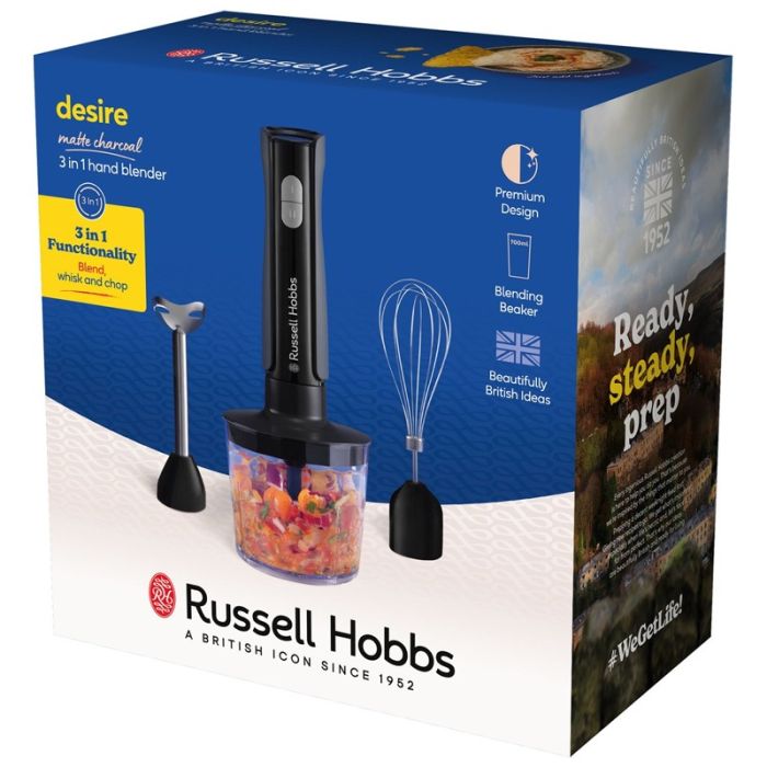 Mixeur Plongeant 3en1 RUSSELL HOBBS Desire 27141-56 500W
