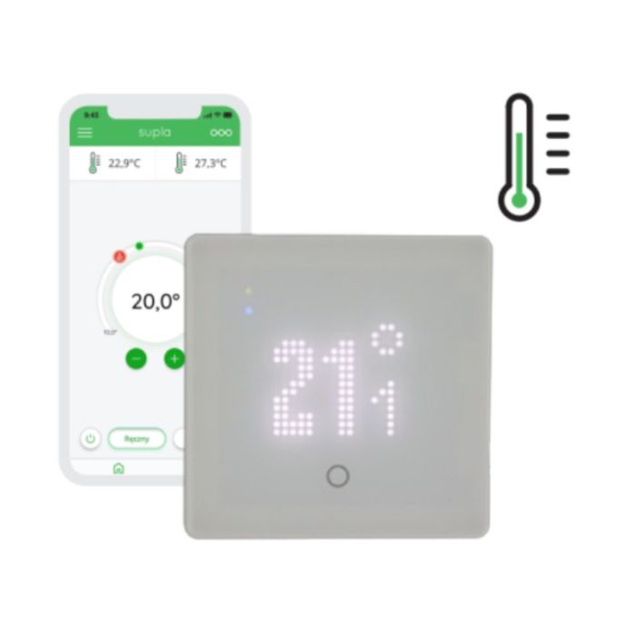 Module Thermostat Wi-Fi intelligent 230V IP20 - Blanc