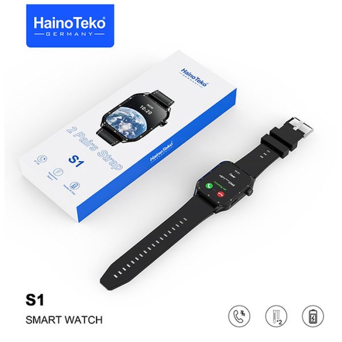 Montre Connectée HAINO TEKO S1 - Noir (TEKO-S1-BLACK)