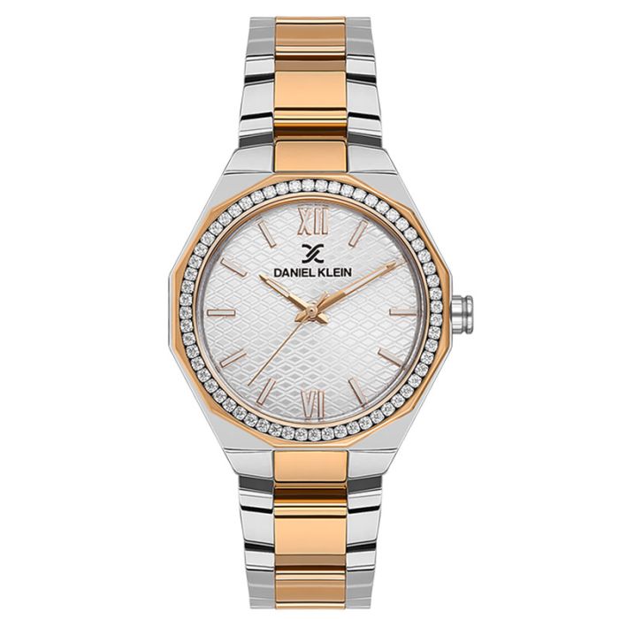 Montre Femme DANIEL KLEIN DK-1-13490-5 - Silver&Rose Gold