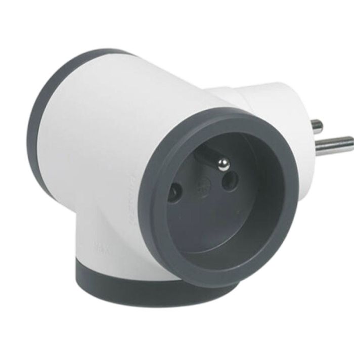 Multiprises LEGRAND 3 Prises 2P+T 16A 230V Avec Sorties Latérales