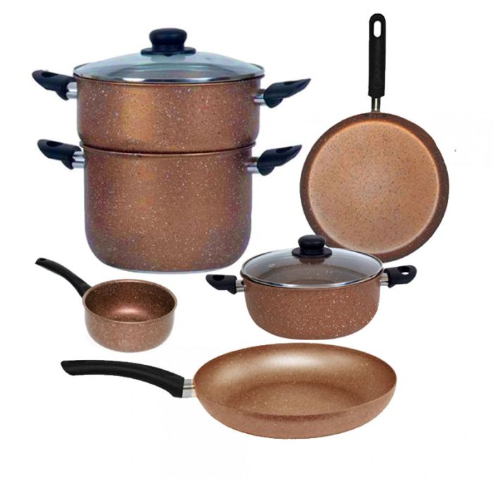 Pack El Gusto By COOK'ART De 8 Pièces - Bronze
