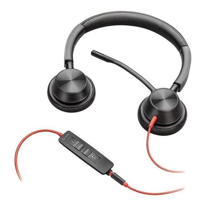 Micro Casque Filaire HP Poly Blackwire 3325 - Noir (8X222AA)