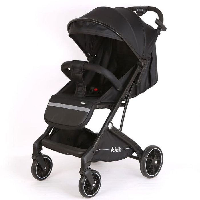 Poussette Valise KIDILO k2 Pliable et Pratique - Noir