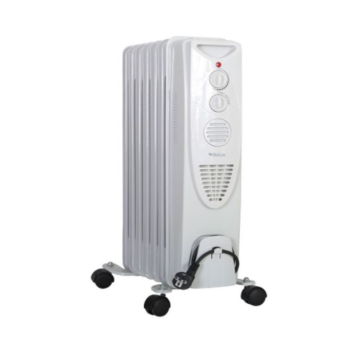 Radiateur Bain d'Huile BIOLUX RB-1503 7 Éléments 1500W - Blanc