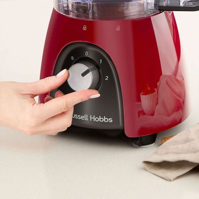 Robot Multifonction RUSSELL HOBBS Desire 600W - Rouge