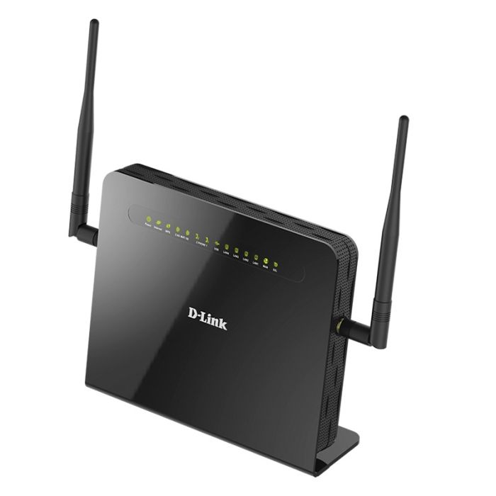 Modem routeur D-LINK Sans fil Double Bande AC1200 - Noir