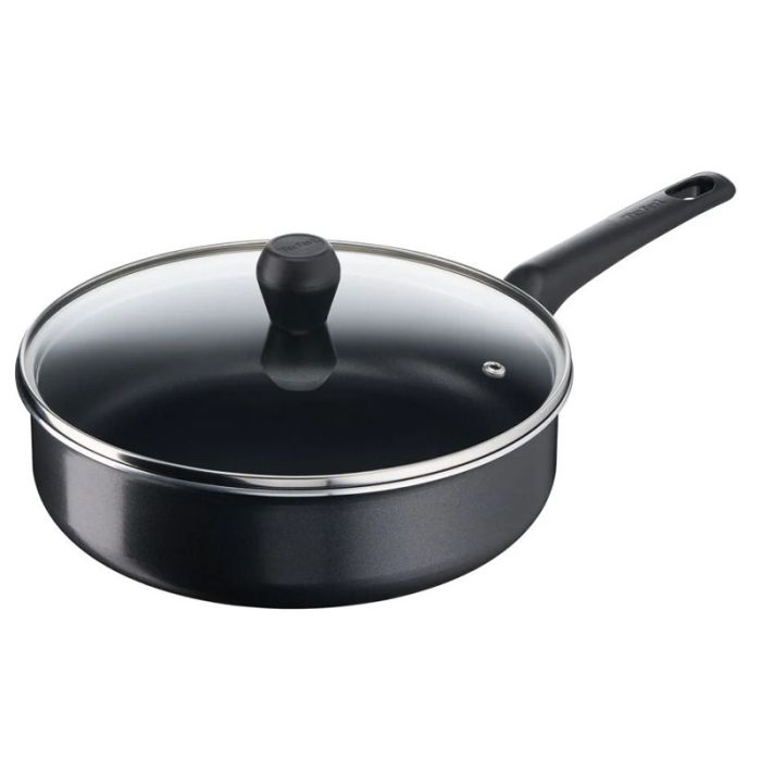 Sauteuse TEFAL Access Avec Couvercle 24 cm Noir