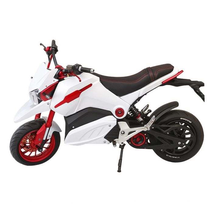Scooter Électrique E-FLASH 2000 Watts - Blanc&Rouge