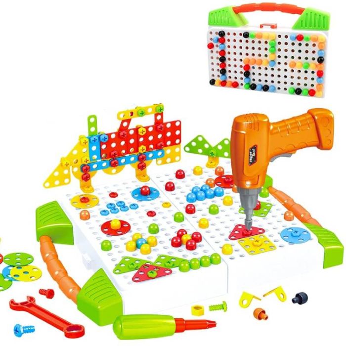 Screw Puzzle 3D 4 en 1 666-08 créatif pour enfants