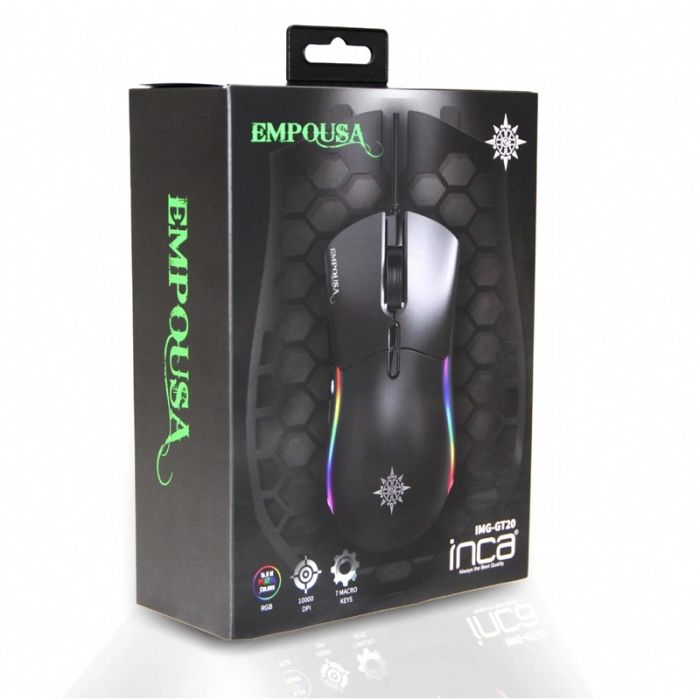 Souris Gamer Filaire INCA IMG-GT20 RGB - Noir