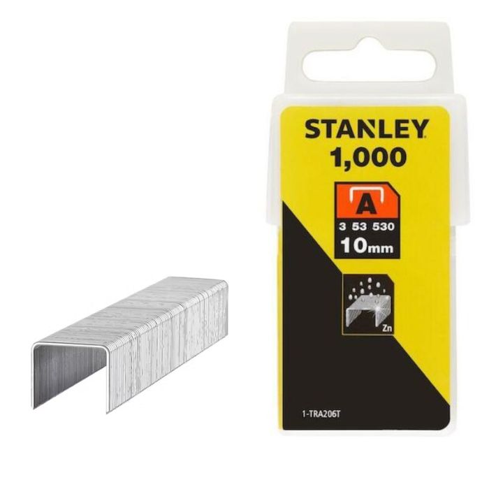 Agrafes STANLEY 10mm Type A – 1-TRA206T