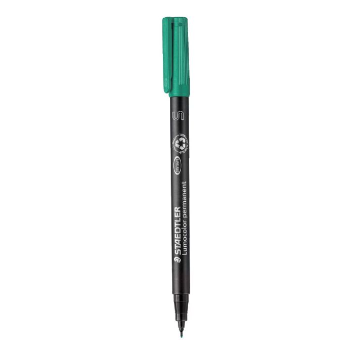 Stylo Permanent STAEDTLER universel S Lumocolor Vert Pointe Fine