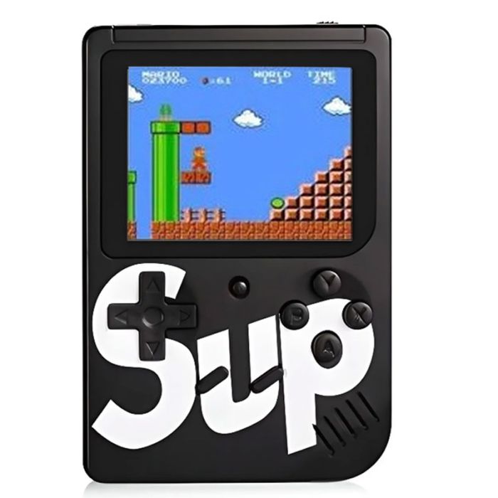 Super Game Box 400 En 1 – Console Portable Classique - Noir