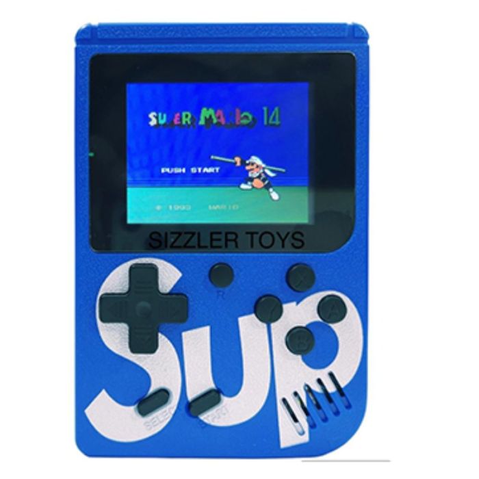 Console de Jeux Sup Game Box 400 En 1 3" LCD - Bleu