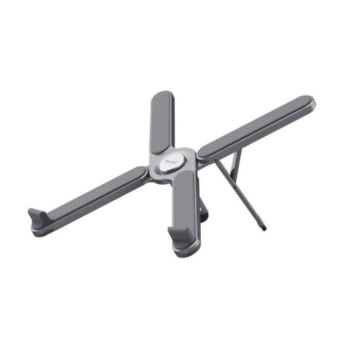 Support pour pc portable Trust Macy pliable en aluminium