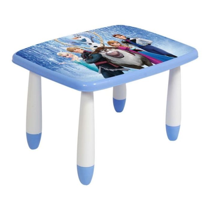 Table Smile Rectangulaire pour Enfant - Bleu