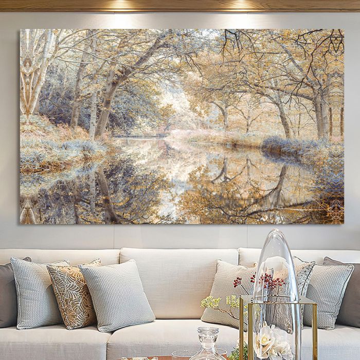 Tableau De Décoration 140 x 90 cm Forêt (MK225-T03)