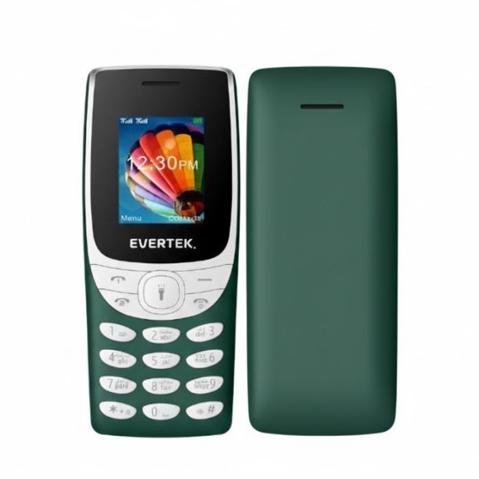 Téléphone Portable EVERTEK E3218 Couleur Vert