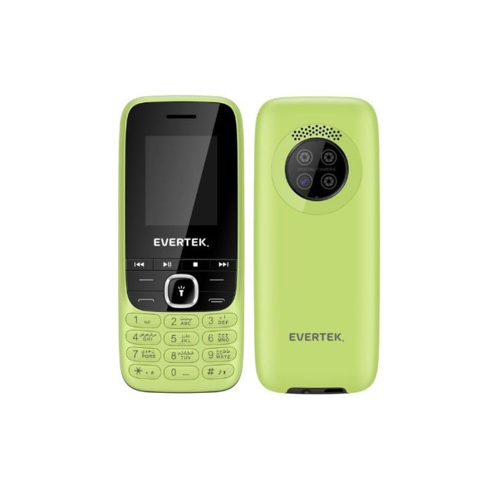 Téléphone Portable EVERTEK EX18 Couleur Vert Clair