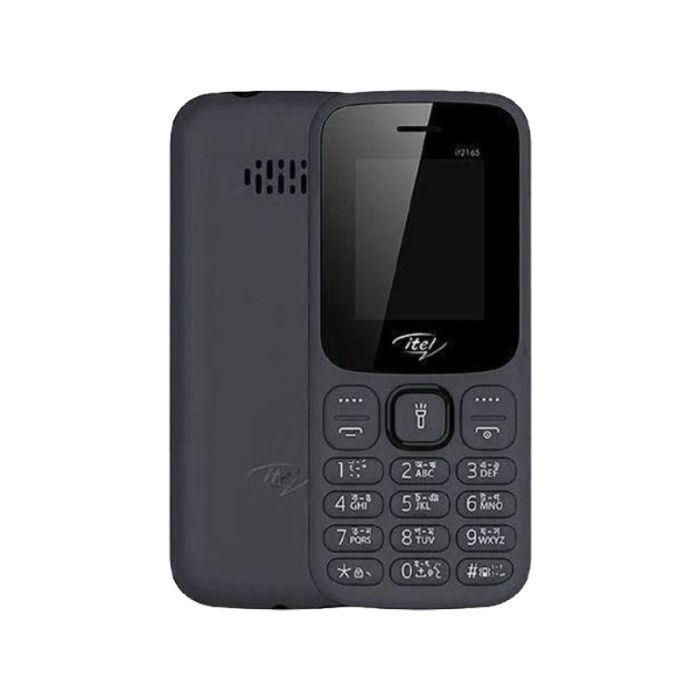 Téléphone Portable ITEL it2165 - Noir(ITEL-IT2165-BLACK)