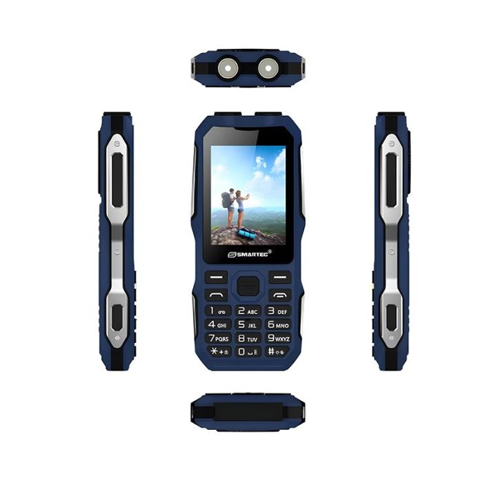 Téléphone Portable SMARTEC POWER X2 - Bleu