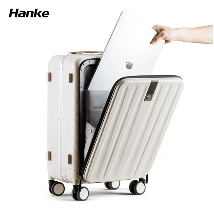 Valise HANKE H9861 Polycarbonate 20" - Blanc