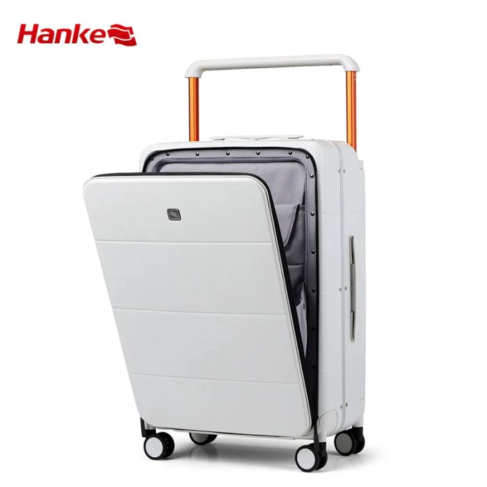Valise HANKE H9862 Polycarbonate 20" - Blanc
