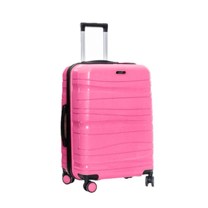 Valise TITOU Incassable Polypropylene Moyenne 70 cm - Rose Fushia Mat
